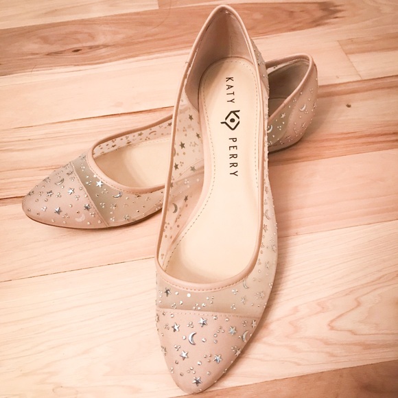 Katy Perry Collections | Shoes | Katy Perry Selena Nude Flats | Poshmark